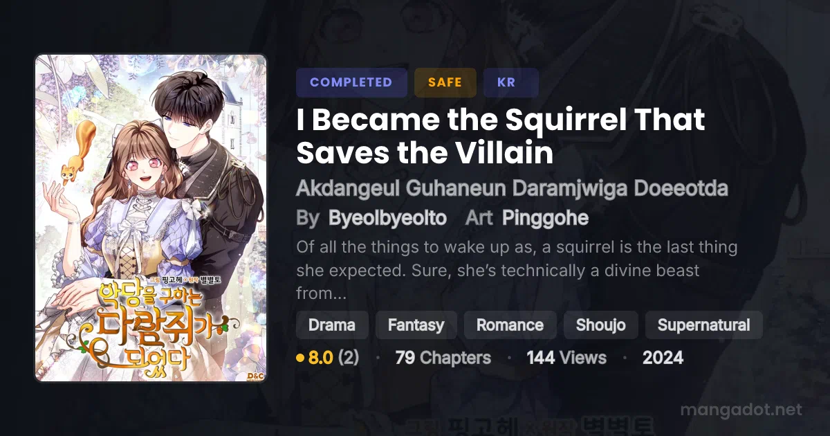 I Became the Squirrel That Saves the Villain — Mangadotnet
